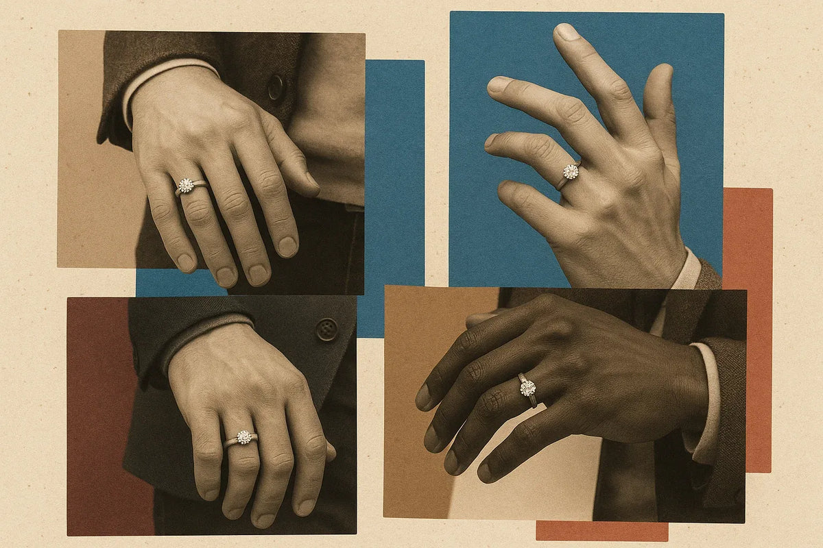 Do Men Wear Engagement Rings? | Trends, History & Styles – Solomon & Co.